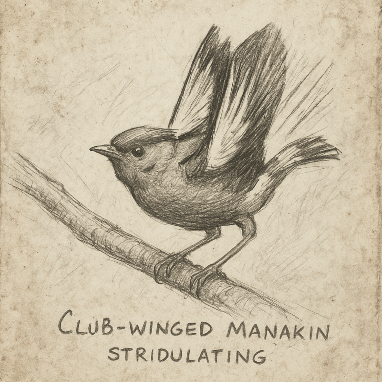 The Club-Winged Manakin: A Bird That Plays Its Wings – ERIC DORFMAN